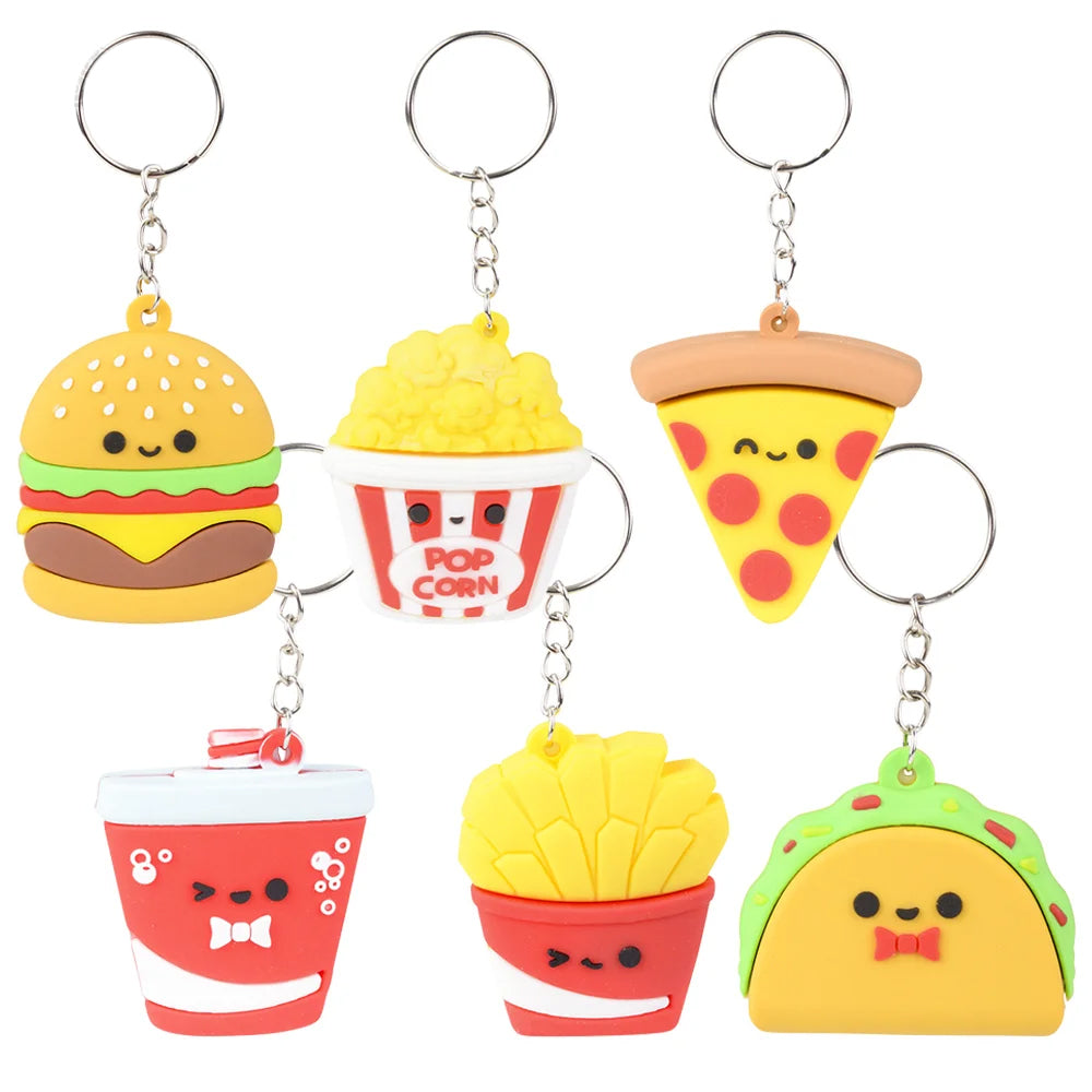2.25" Fast Food Keychains – dallastoyswholesale