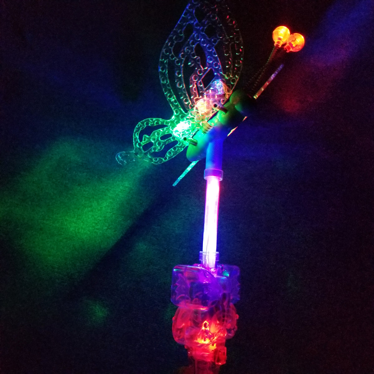 Flashing Light Up Butterfly Wand – dallastoyswholesale