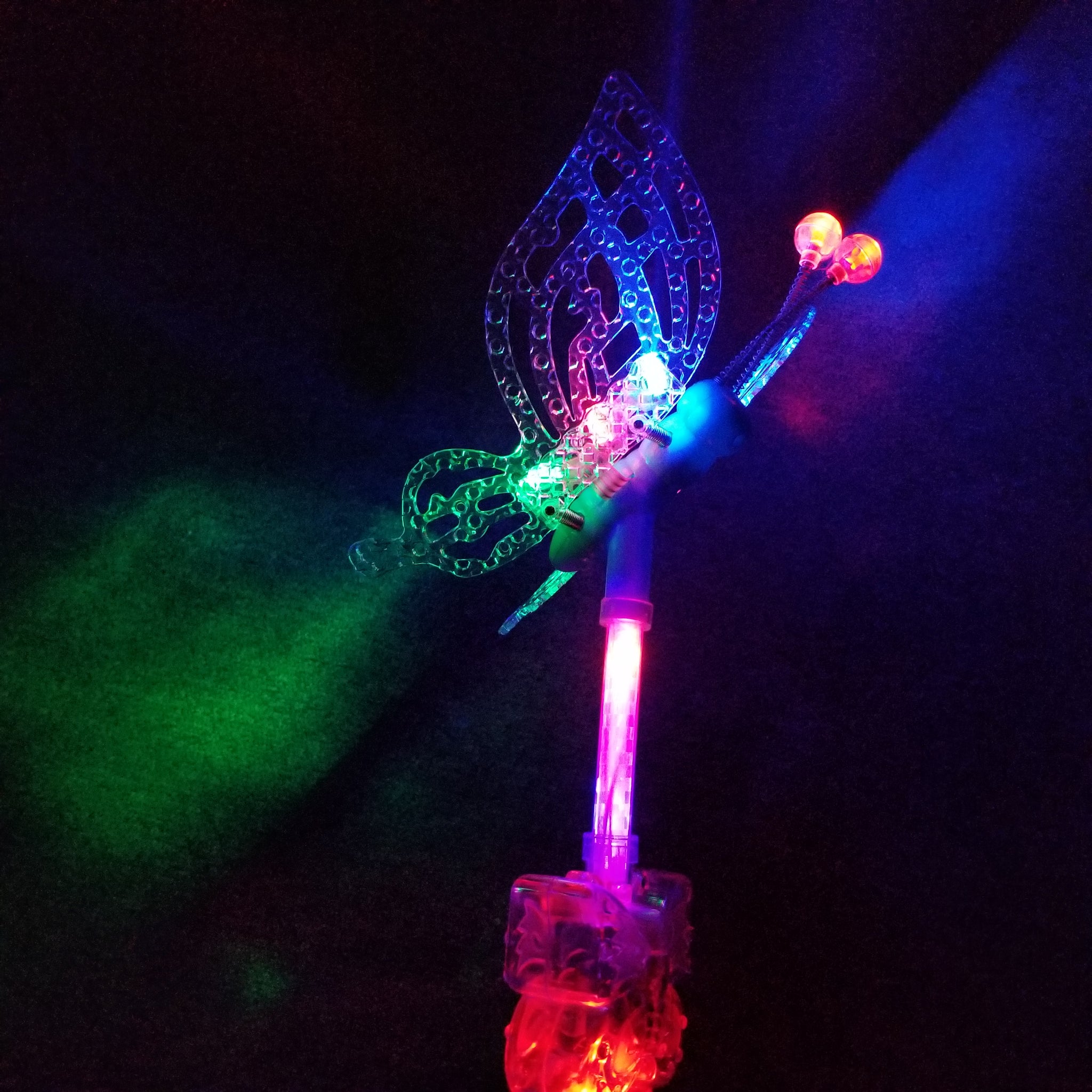 Flashing Light Up Butterfly Wand – dallastoyswholesale