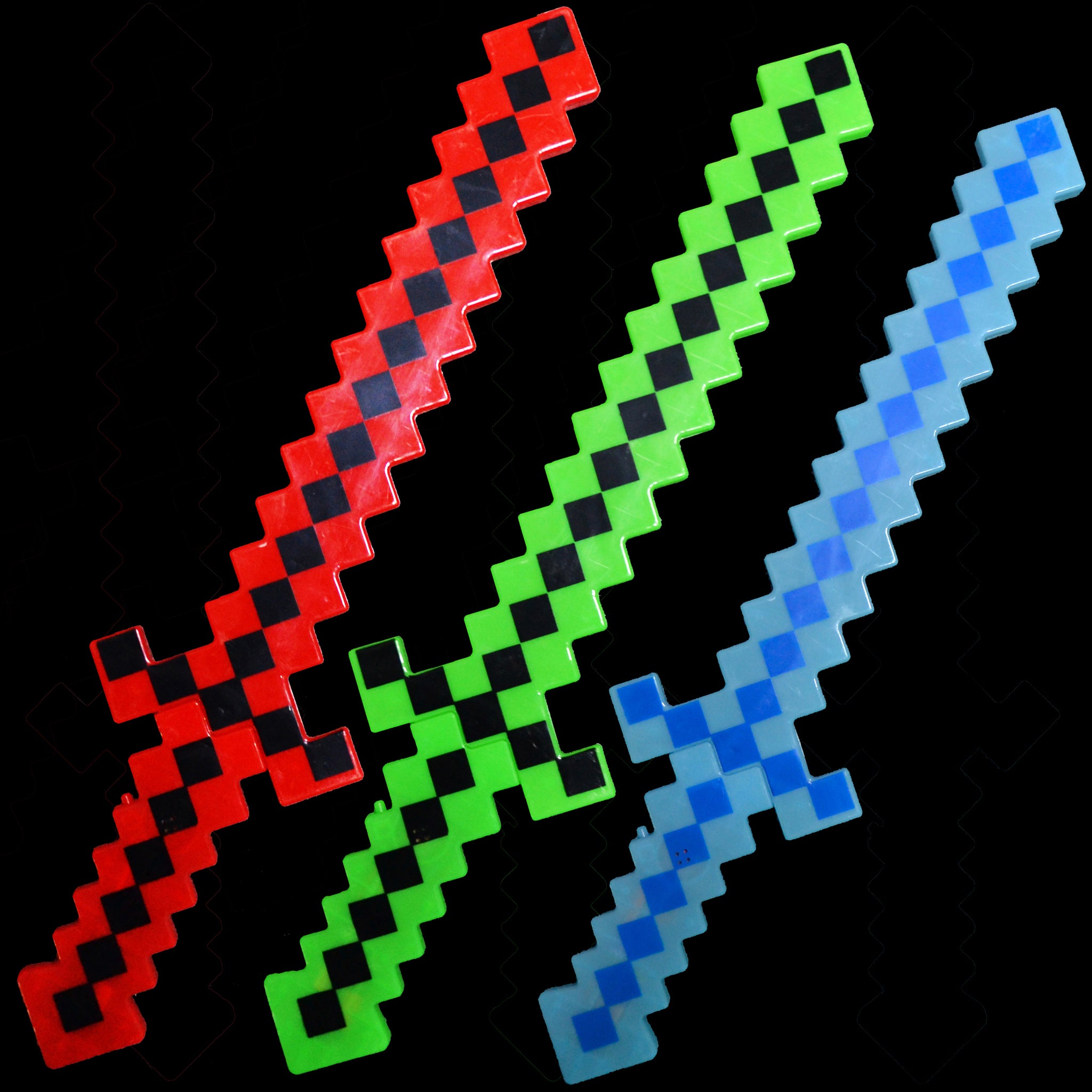 24 INCH Light up Pixel Sword – dallastoyswholesale