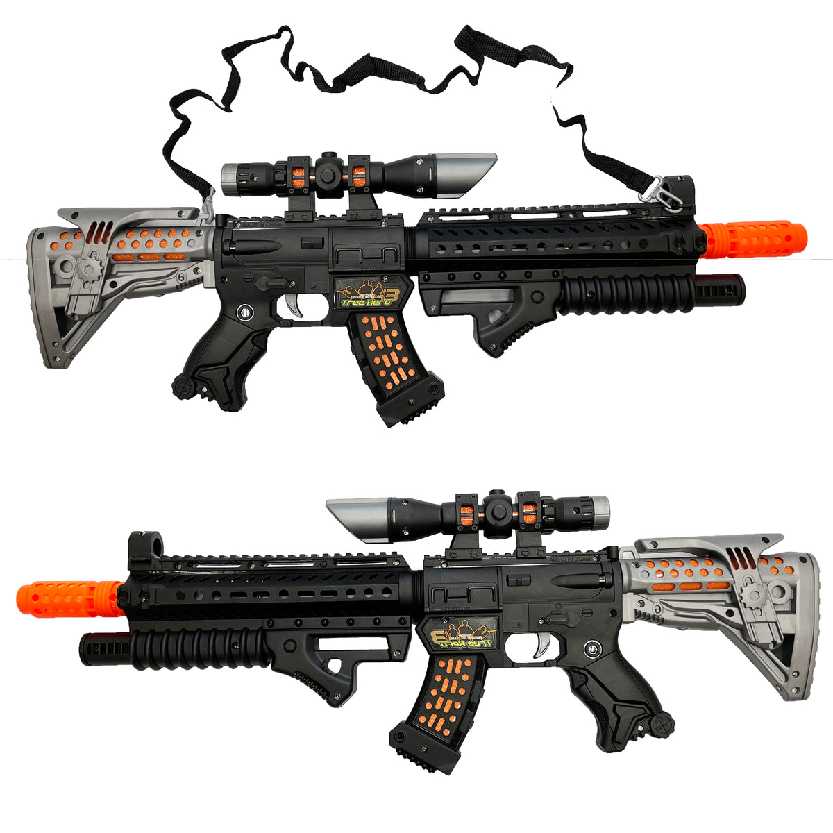 Battery Operated LED Toy Gun w/ music – dallastoyswholesale