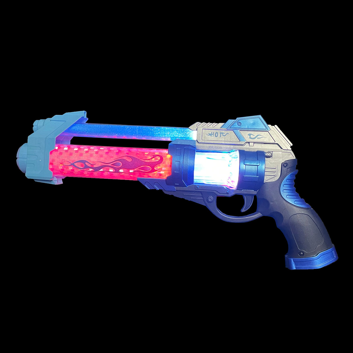 Led Light Up Space Gun w/ sound – dallastoyswholesale