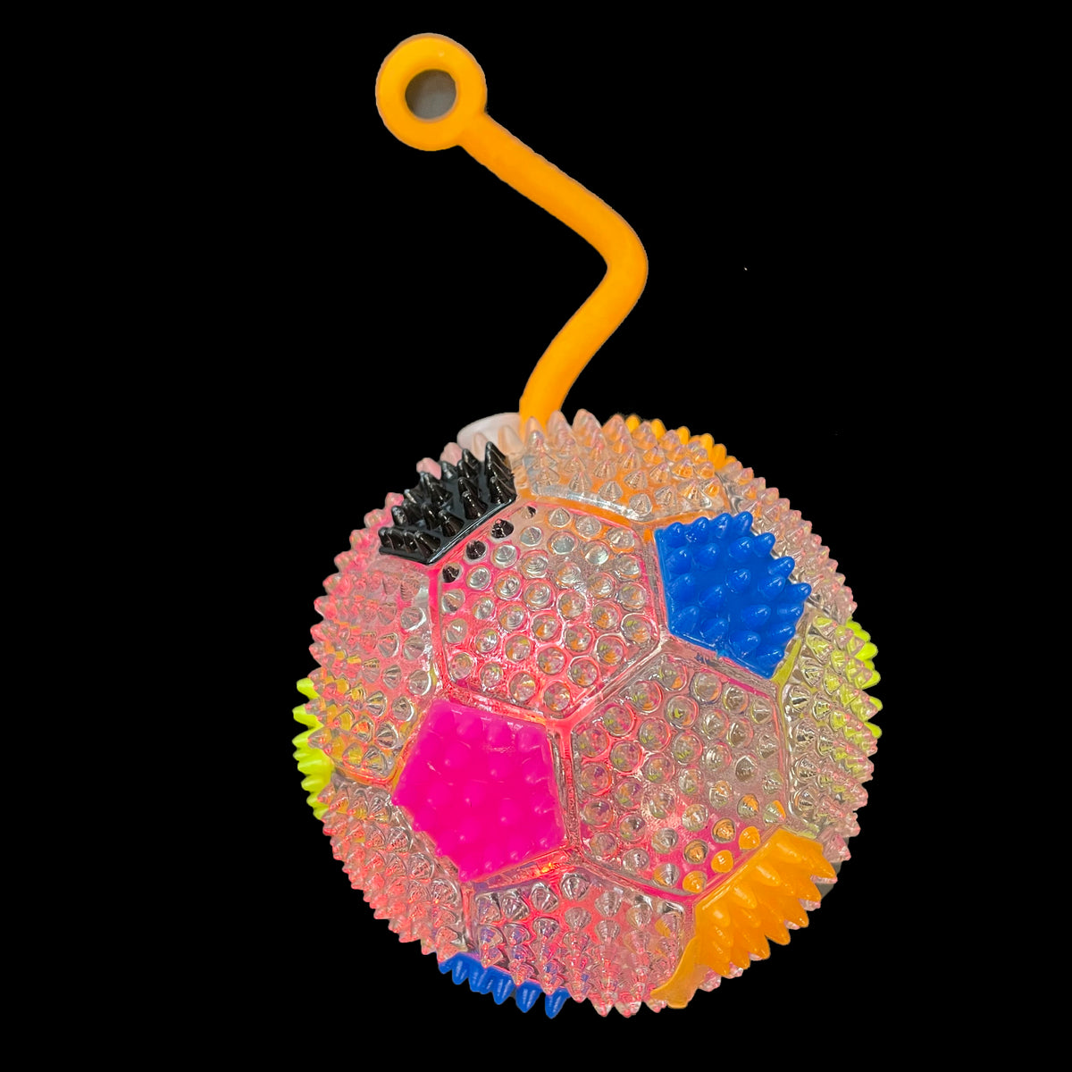 Led Return Soccer Ball Squishy Ball – dallastoyswholesale