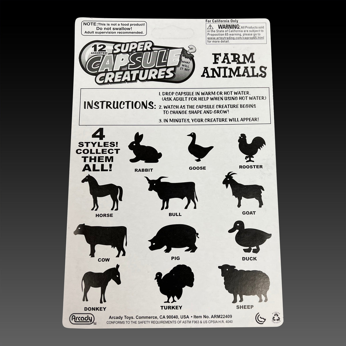 Super Capsule Creatures – dallastoyswholesale